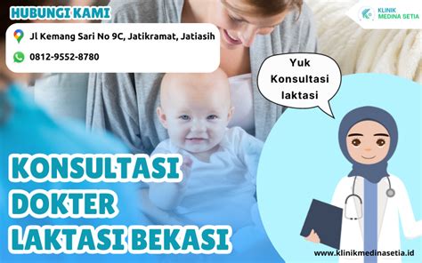 Konsultasi Dokter Laktasi Bekasi Klinik Medina Setia