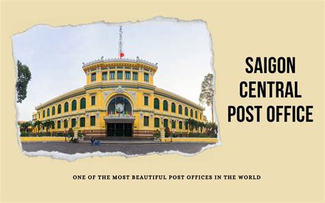 Saigon Central Post Office A Classic And Modern Site IDC Travel