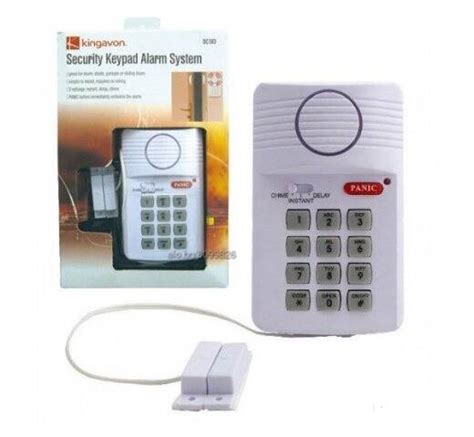 Аларма за дома с клавиатура Техника за видеонаблюдение и охрана Пловдив Подходящ за вс