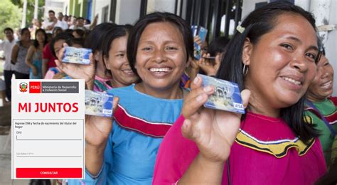Bono 200 Soles Niños Vía Mi Juntos Link De Consulta Para Saber Si