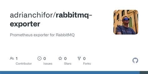 Github Adrianchiforrabbitmq Exporter Prometheus Exporter For Rabbitmq