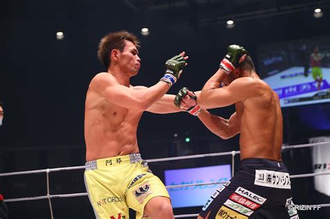 【試合結果】湘南美容クリニック Presents Rizin34 第13試合／ストラッサー起一 Vs 阿部大治 Rizin