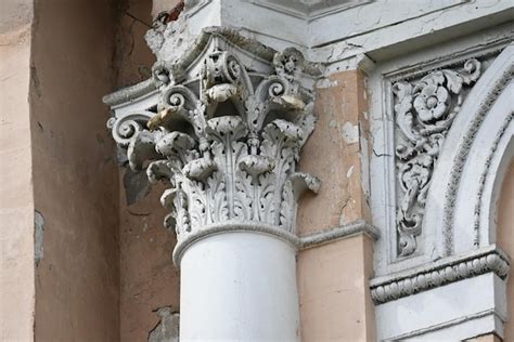 Premium Photo Decorative Elements Of The Facade
