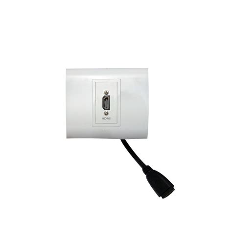 White Hdmi Modular Socket 1 At ₹ 299piece In Ahmedabad Id 18204207548