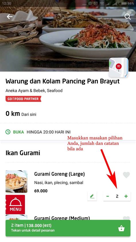 Cara Memesan Makanan Di Go Food Dengan Aplikasi Go Jek