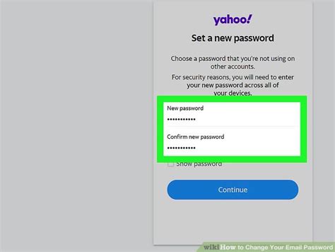 3 Ways To Change Your Email Password WikiHow