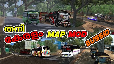 Kerala Map Mod Bussid Youtube