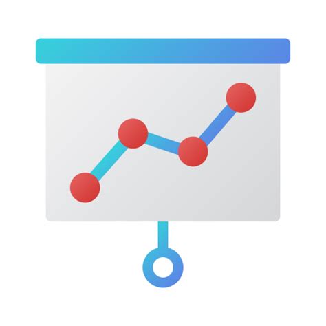 Projector Screen Generic Flat Gradient Icon