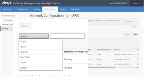Configure Los Parámetros L4 L7 Desde Citrix Adm Con Stylebook