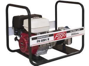 FOGO Powered by HONDA 5600 Watt Stromaggregat mit AVR FH 6001R