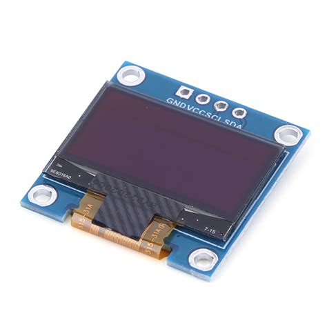 Módulo Oled De 096 Pulgadas Unidad Iic Ssd1315 De 4 Pines Para Arduino Pantalla Azul Y Blanca