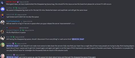 we have implemented the disappearing queue bug r playwayfinder