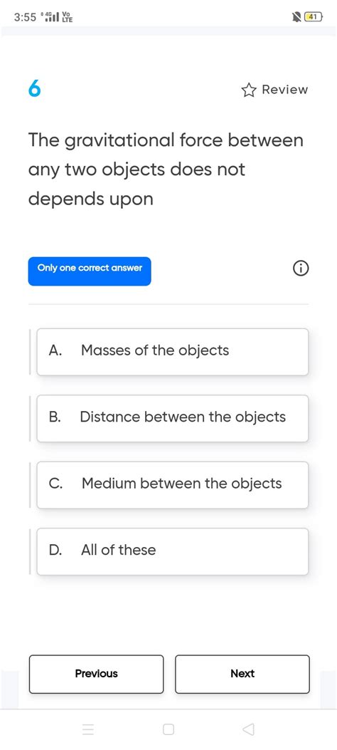 solved 3 55 4iii vo 6 review the gravitational force between any two