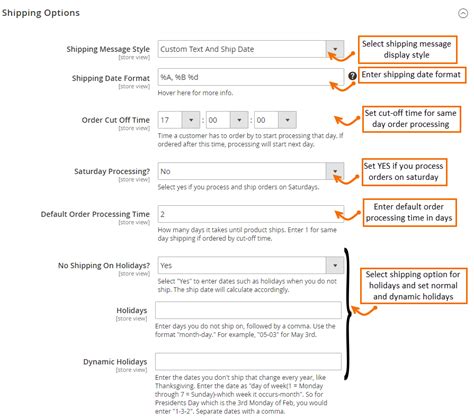 Shipping Options Support Portal For Magento Extensions Services