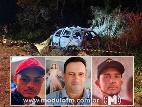 Tragédia Na Br 365 Colisão Frontal Deixa Três Mortos E Um Ferido Em