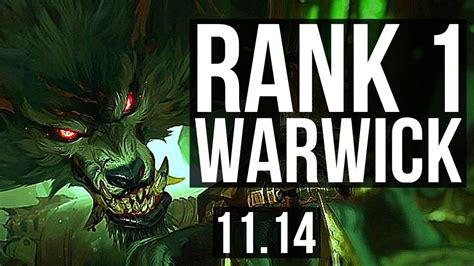 Warwick Vs Dr Mundo Top Rank 1 Warwick 715 400 Games 900k