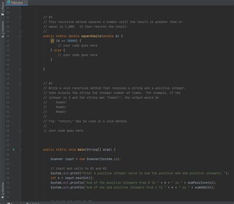 Solved Write The Missing Code In The Recursive Methods Chegg