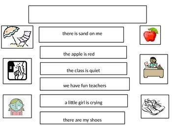 Rewrite And Match Statement Sentences By Krystal S Kreations TpT