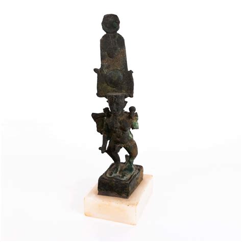 Ancient Egyptian Bronze Sculpture Brings 40625 At Roland Ny Auction