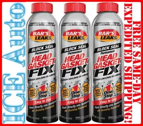 Bar S Leaks BAR S LEAKS Block Seal Head Gasket Fix India Ubuy