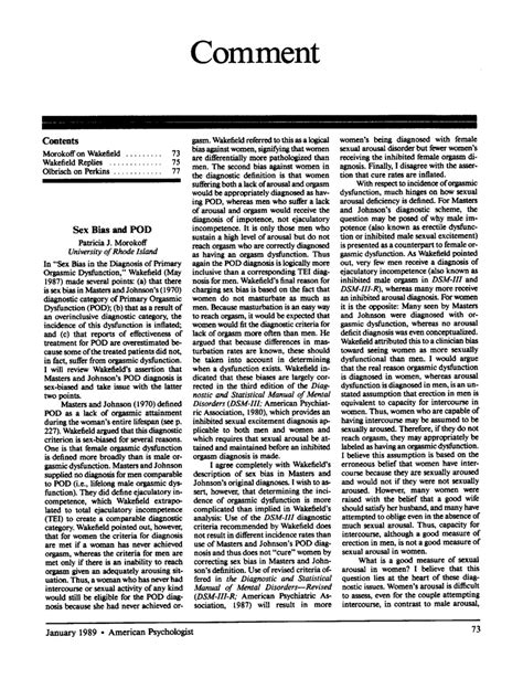 Sex Bias And Pod Request Pdf