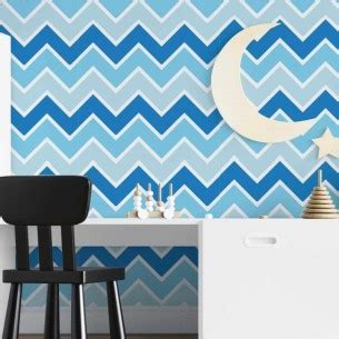 Papel De Parede Adesivo Chevron N1757