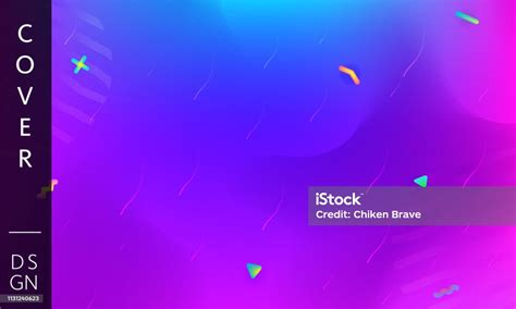 색상 현대 배경입니다 화려한 프리 젠 테이 션 배경입니다 0명에 대한 스톡 벡터 아트 및 기타 이미지 0명 3차원 형태 가리기 Istock