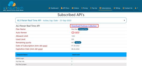 Winsurtech ACORD AL API Documentation