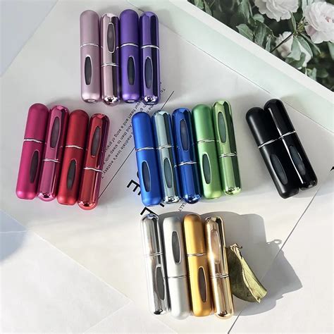 Empty 5ml Pocket Aluminium Perfume Atomizer Spray Bottle China