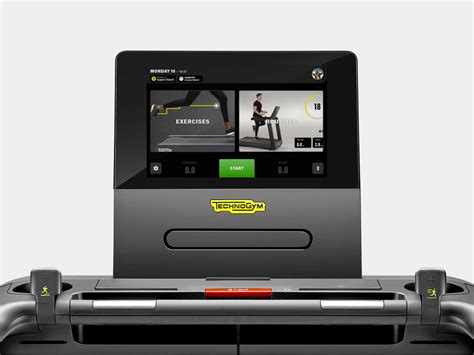 Technogym Excite Run Smart Treadmill With Screen Technogym International