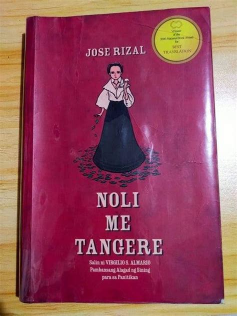 Noli Me Tangere Virgilio S Alamario Hobbies And Toys Books