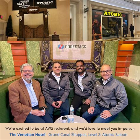 Awsreinvent Aws Awspartners Cloud Cloudcomputing Cloudgovernance Corestack