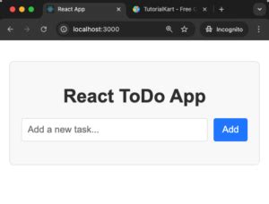 React ToDo App Complete Code With Explanation