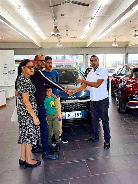 kia motors fiji congratulations to mr amit gosai and