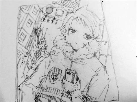 「模試の空き時間に絵描きがち 」西井の漫画