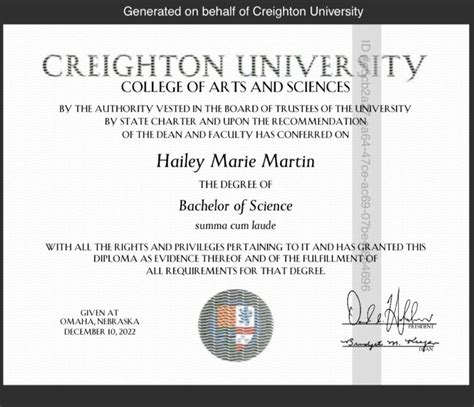 Hailey Mcgill On Linkedin I Am Extremely Excited To Announce That I Graduated From Creighton…