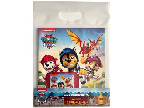 Patrulla Canina 8 Starter Pack Album con 4 Sobres de Panini | Juguetilandia