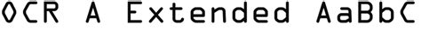 OCR A Std Font Download Free For Desktop Webfont