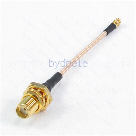 MHF SW 23 Micro RF Coax To SMA Female Bulkhead RG178 Cable 50ohms IPX IPE X SW23 SW23