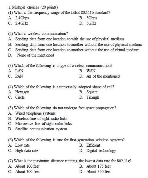Solved 1 Multiple Choices 20 Points 1 What Is The Chegg
