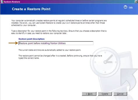 Create A Restore Point In My System Techyv