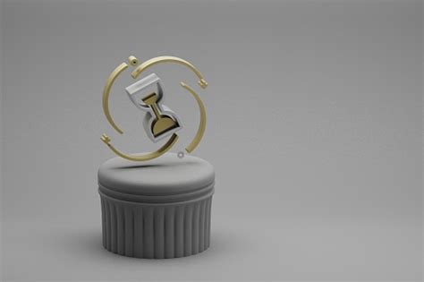 아름다운 추상적 인 삽화 모래 시계 기호 아이콘 열과 멋진 배경에 3d 렌더링 그림 디자인의 배경 패턴 0명에 대한 스톡 사진
