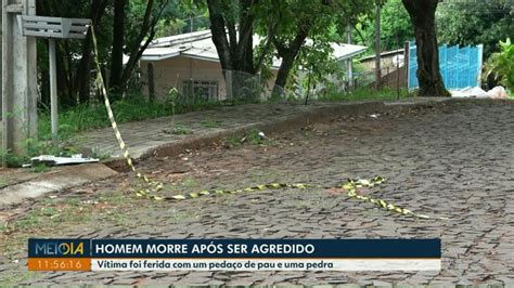 Homem morre após ser espancado pau e pedra em Foz do Iguaçu Oeste e Sudoeste G