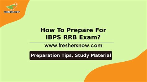 How To Prepare For IBPS RRB Exam Preparation Tips Study Material