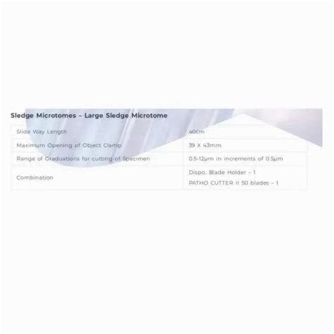 Agd 40 Mm Large Sledge Microtome At Best Price In Mumbai By Agd Bio