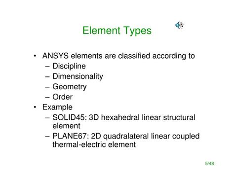 Ppt Ansys Basic Concepts For Ansys Structural Analysis Powerpoint