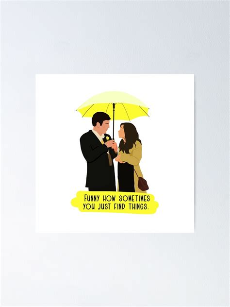 Ted And Tracy Himym Sticker Poster For Sale By Artfullyreka Redbubble