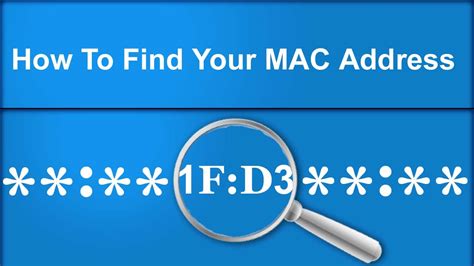 How To Find Your Mac Address In Windows 7 8 10 Xp Best Method Youtube