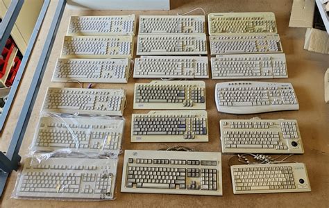 Another Nice Haul At Work 2 Ibm Keyboars They Stood Strong All These Years And Now Deserve A