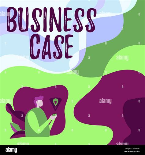 Hand Writing Sign Business Case Word Written On Proposition